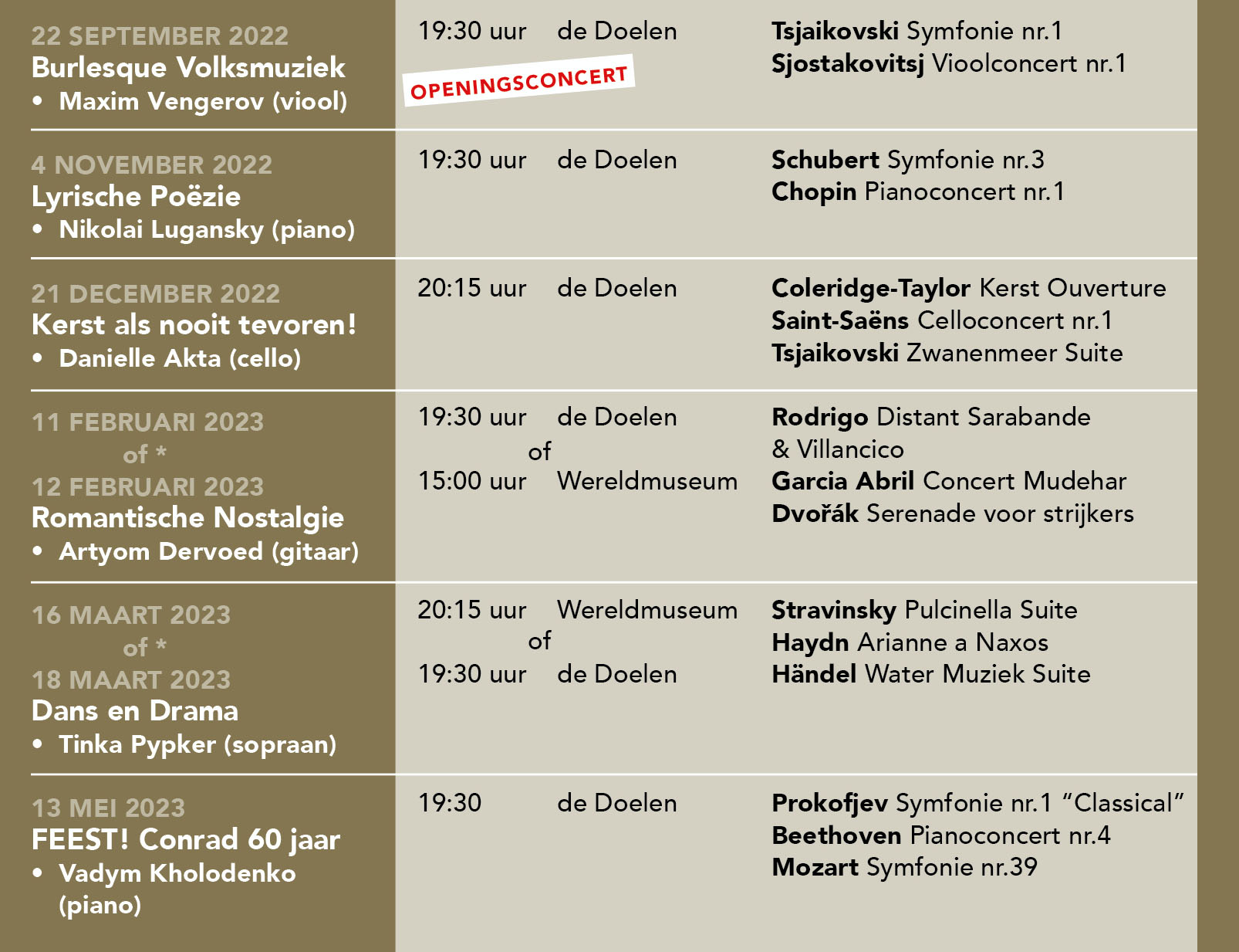 Sinfonia Classics Series Rotterdam - Sinfonia Rotterdam